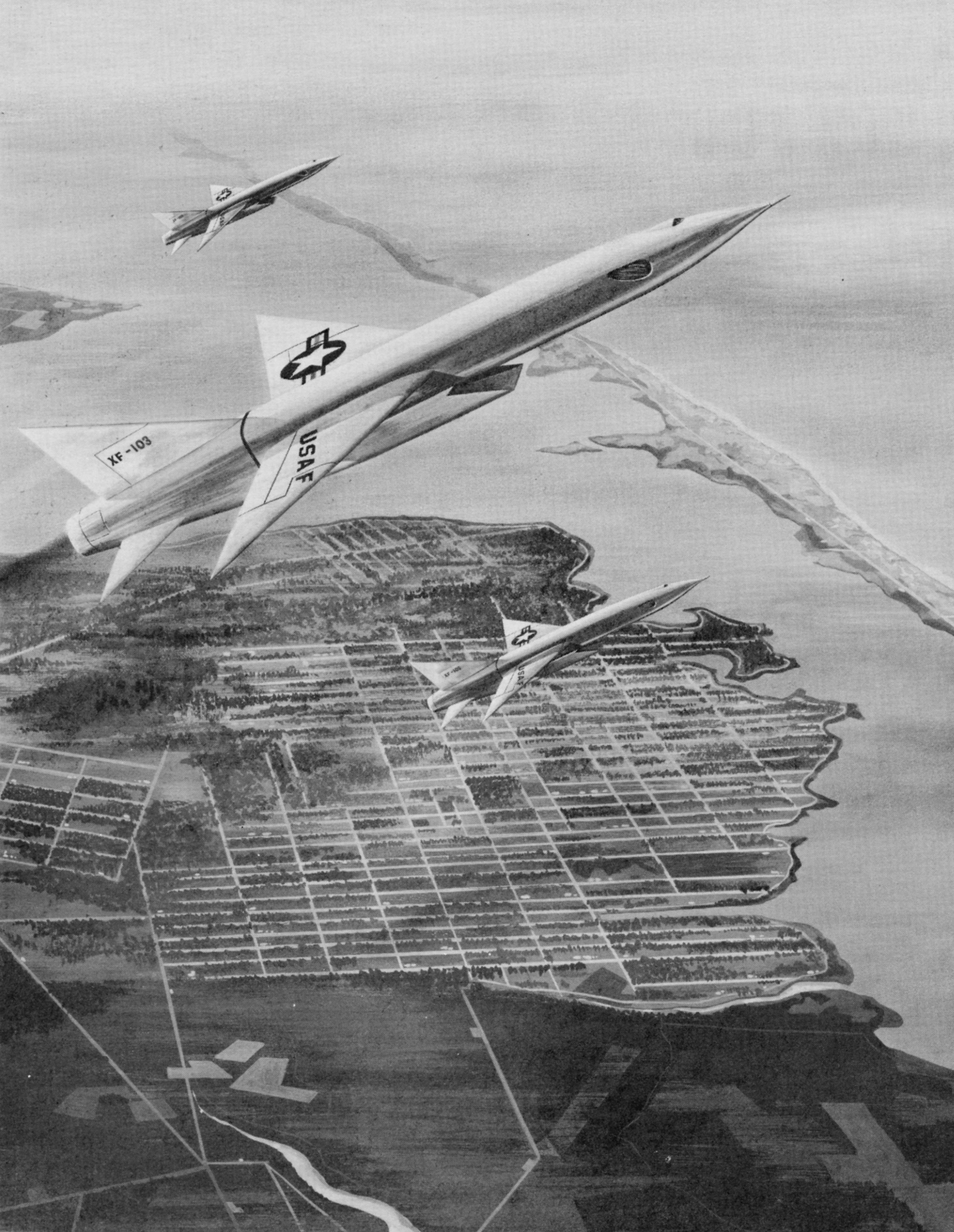 FLASHBACK: Triplesonic Interceptors: The F-103, F-108 & YF-12A > Air ...
